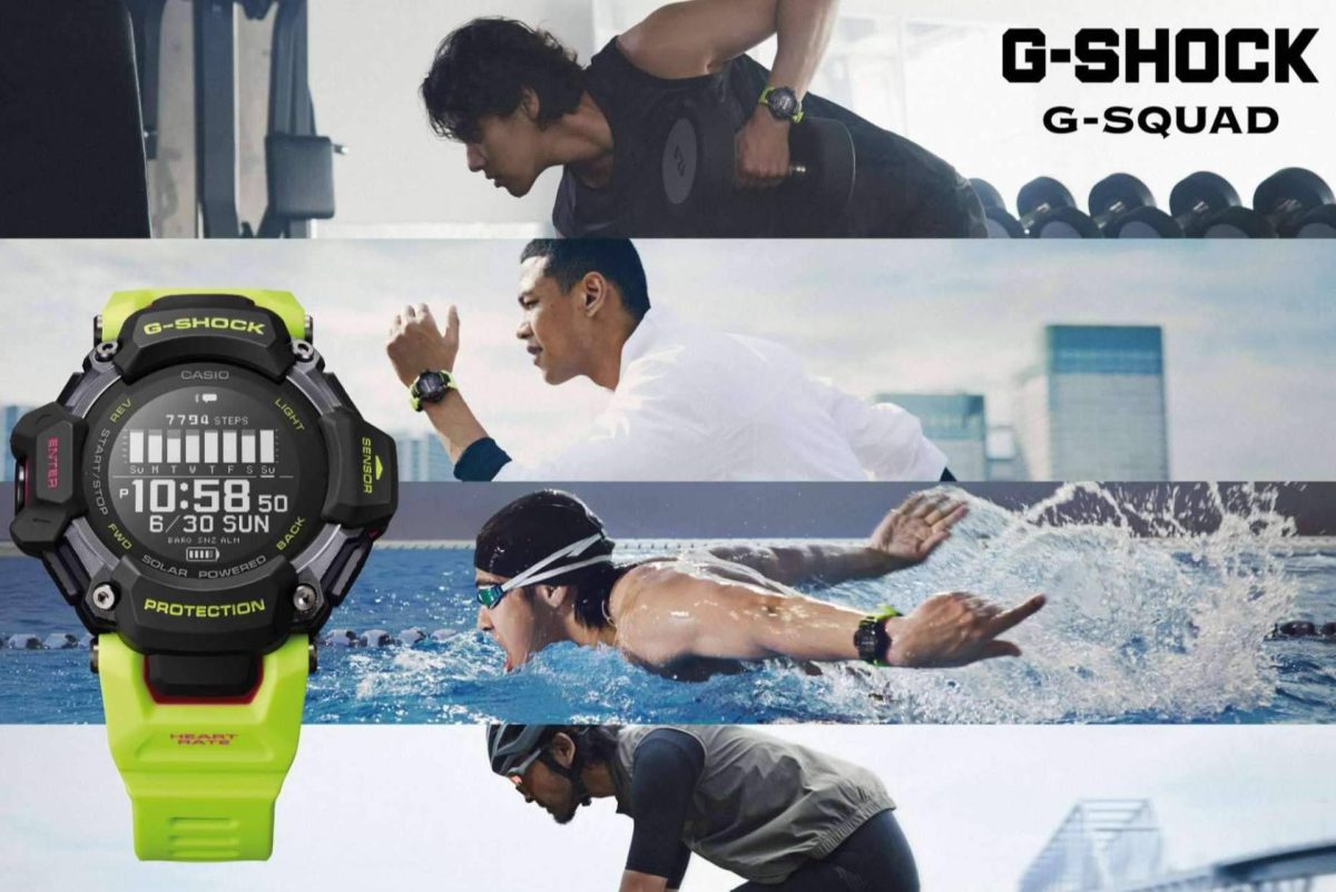 G-SQUAD, el reloj ideal para deportistas que lanza la marca G-SHOCK ...